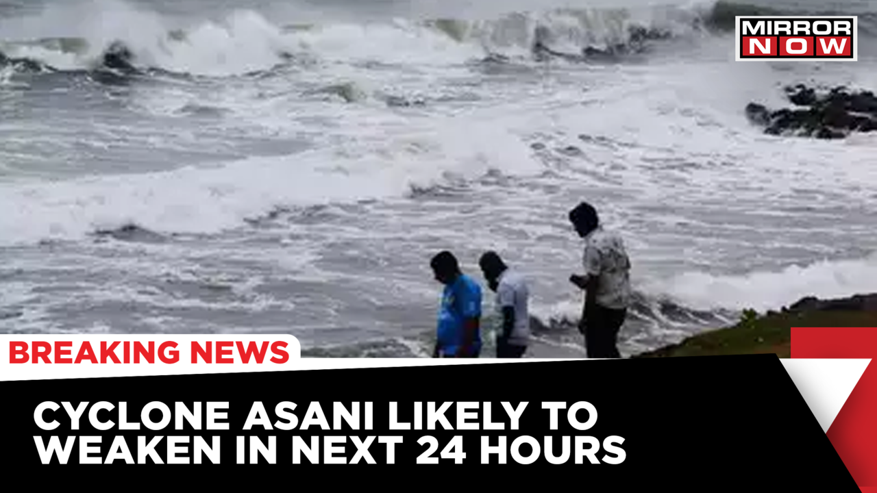 Cyclone Asani Is Moving Parallel To Puri Coast | Light Rains Lash In Andhra Pradesh | Times Now