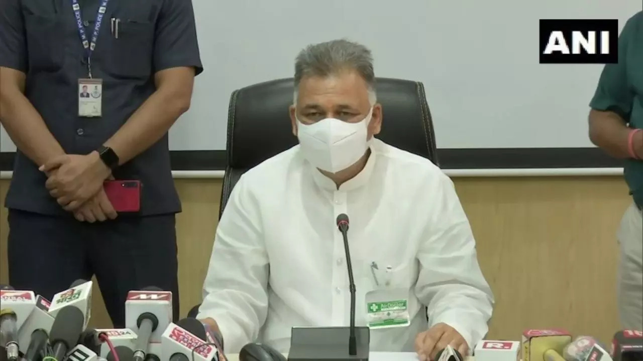 Madhya Pradesh state School Education Minister Inder Singh Parmar's ...