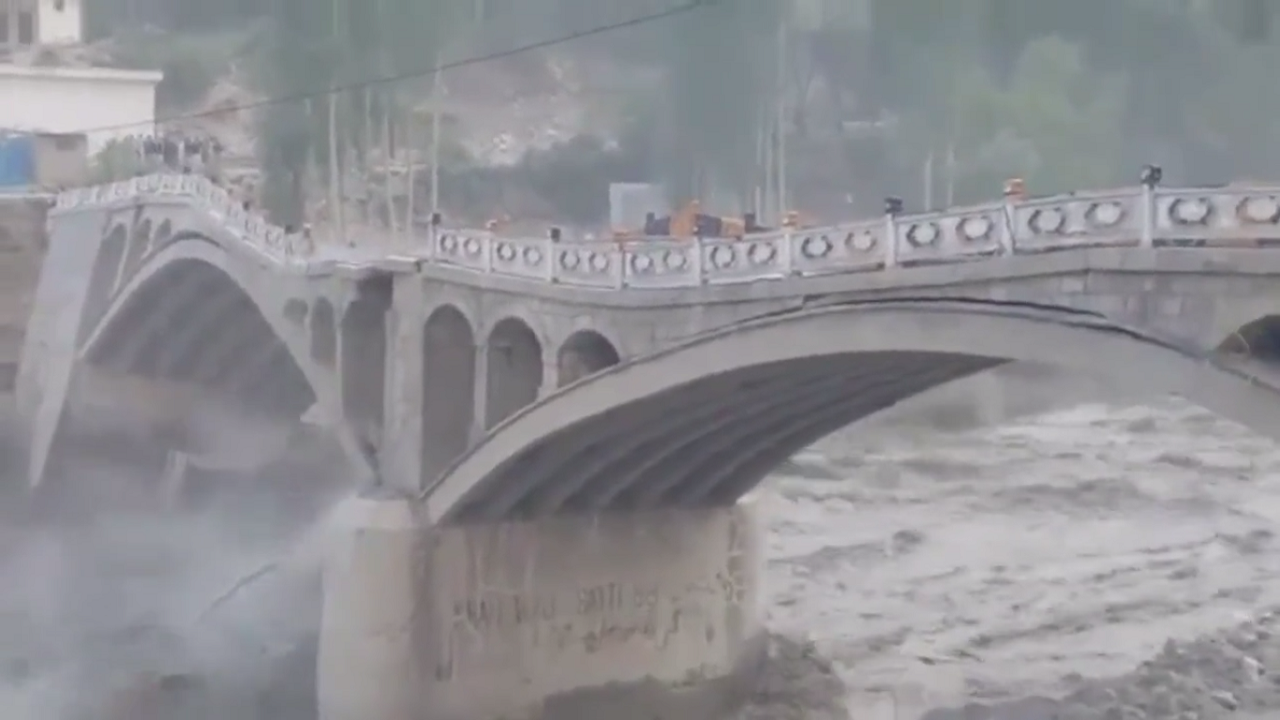 Gilgit-Baltistan: Strategic bridge constructed by China on Karakoram ...