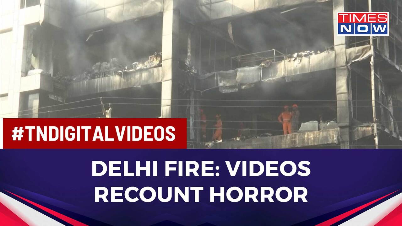 Delhi Fire: Horrific Visuals Emerge As Building Gutted In A Massive ...