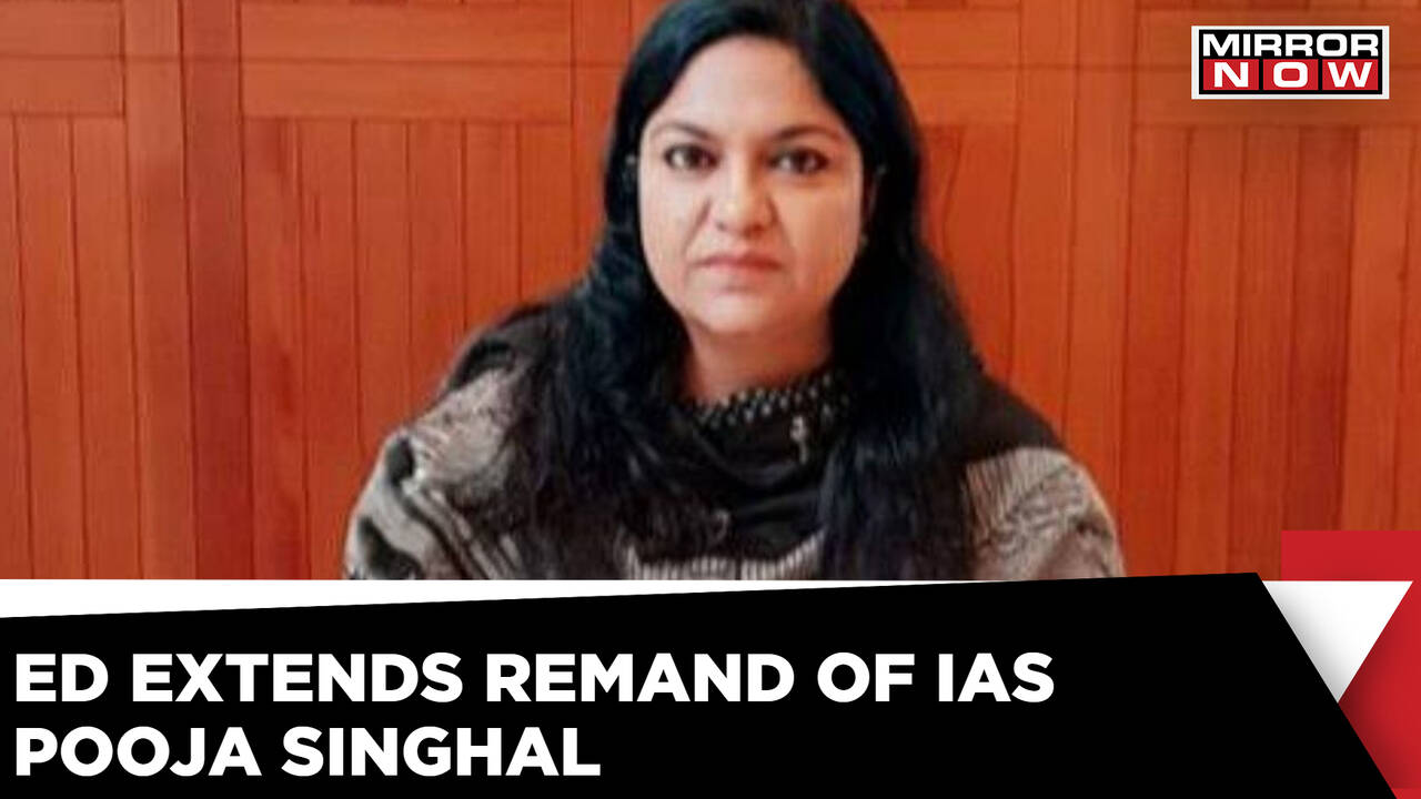 Jharkhand MNREGA Scam: ED Extends Remand For IAS Pooja Singhal | Hemant Soren | English News ...