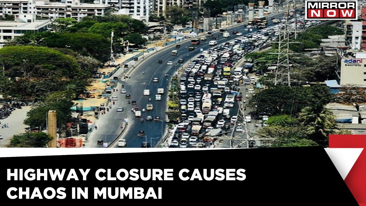 Mumbai: JVLR Highway Closure Causes Traffic Chaos| Shailesh Sinha ...