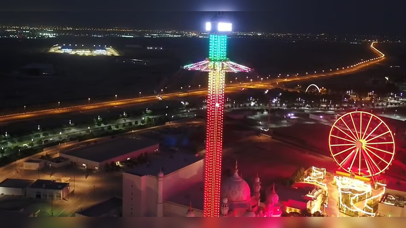 The world's tallest swing ride in Dubai is 460-feet tall; gives guests ...