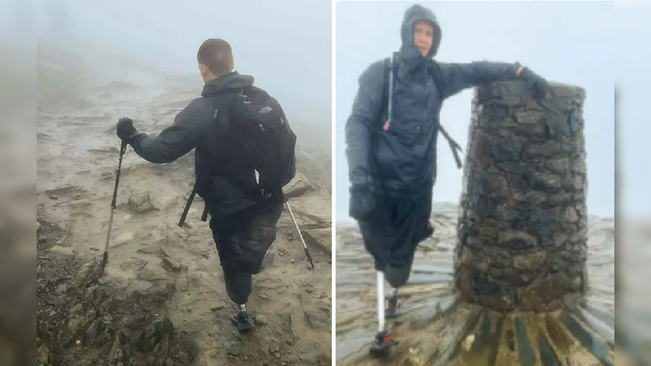 Former soldier, who lost both his legs in Afghanistan, climbs 3,560 ...