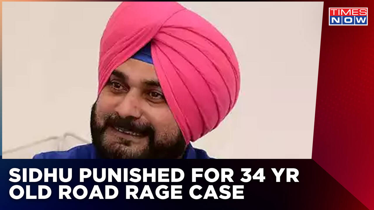 Navjot Singh Sidhu sentenced to one year jail term, punished for 34 ...
