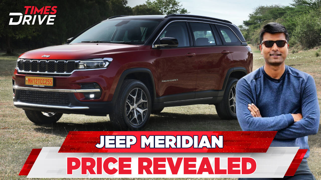 Jeep Meridian Launched | Prices, Variants And More | Newsbrake | Times ...