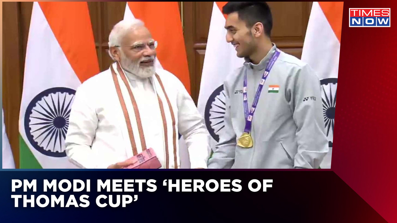 Thomas Cup Heroes: 'India Is Proud Of You' Pm Interacts With Thomas Cup ...