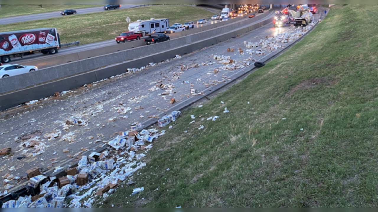 'Eggstreme situation': Truck carrying 2,50,000 eggs crashes, freeway ...