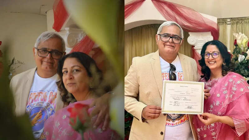 Hansal Mehta Marries Partner Of 17 Years Safeena Husain In Impromptu