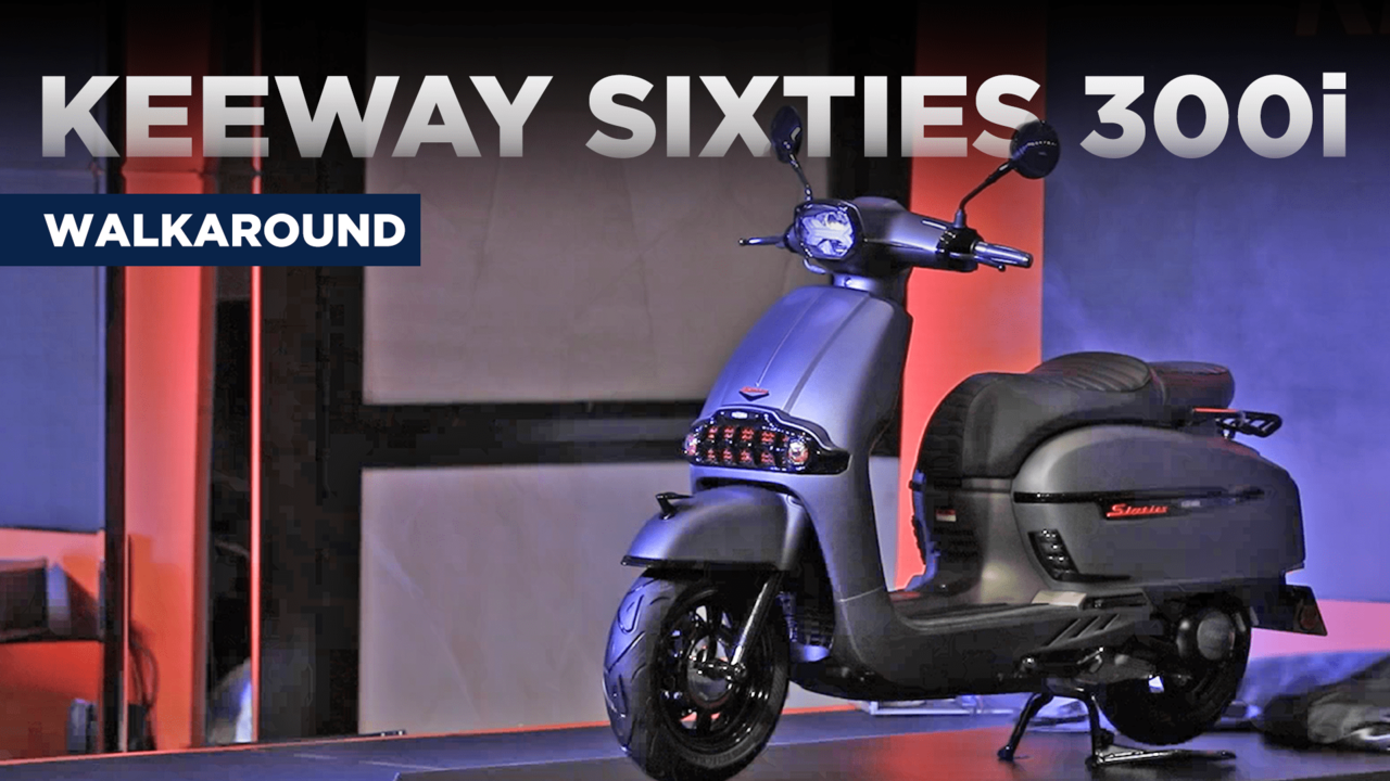 Keeway Sixties 300i | Retro Classic Scooter | Walkaround In Hindi ...