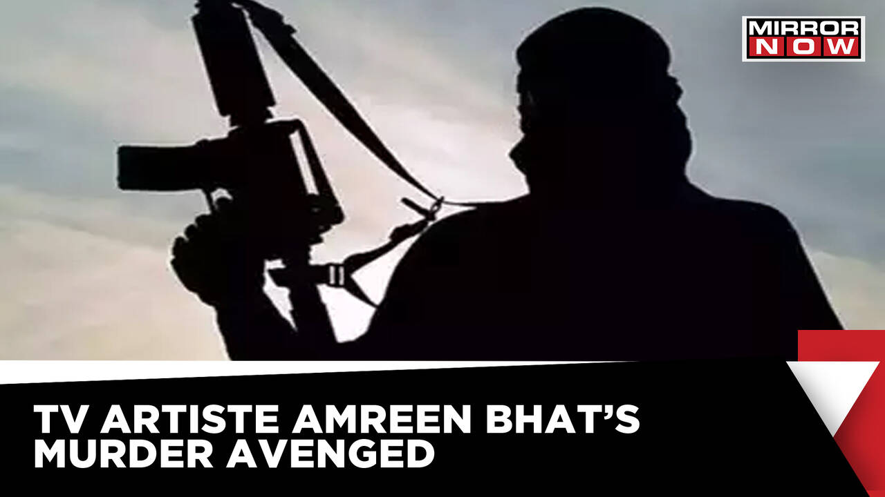 Two LeT terrorists behind Amreen's murder killed, says Police ...