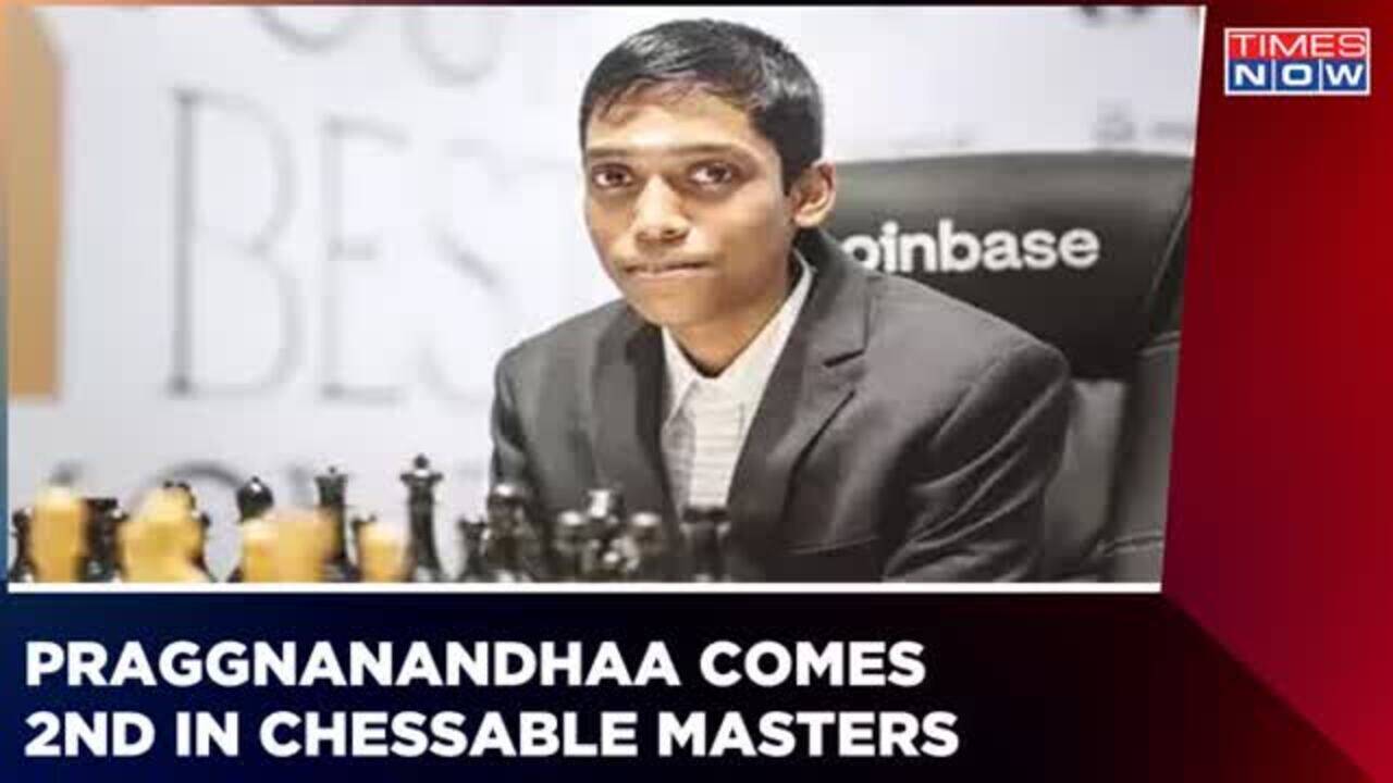 India's Praggnanadhaa comes second in Chessable Masters Tournament ...