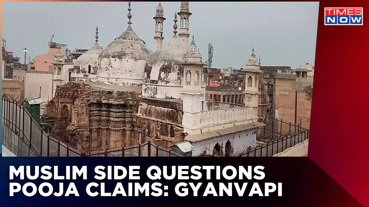 Worship Of Shringar Gauri Shrine in Gyanvapi Complex | Gyanvapi Mosque ...