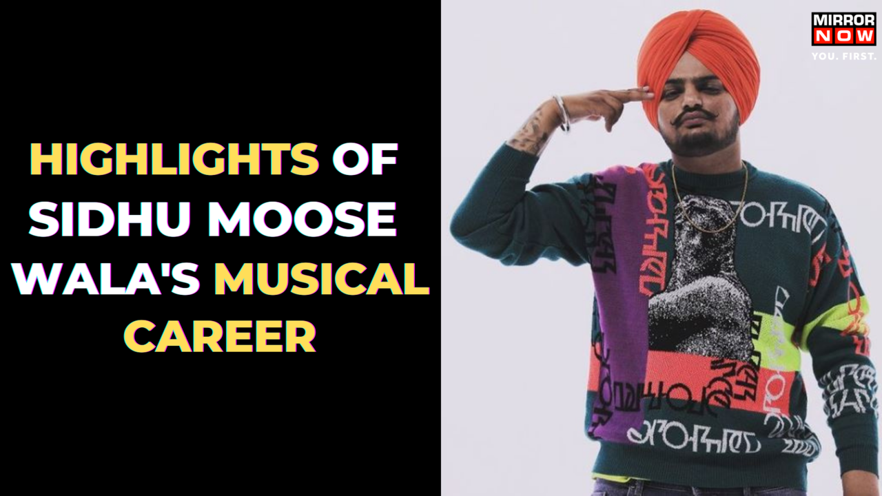 Sidhu Moose Wala Story: A Look At His Musical Journey | Mirror Now ...