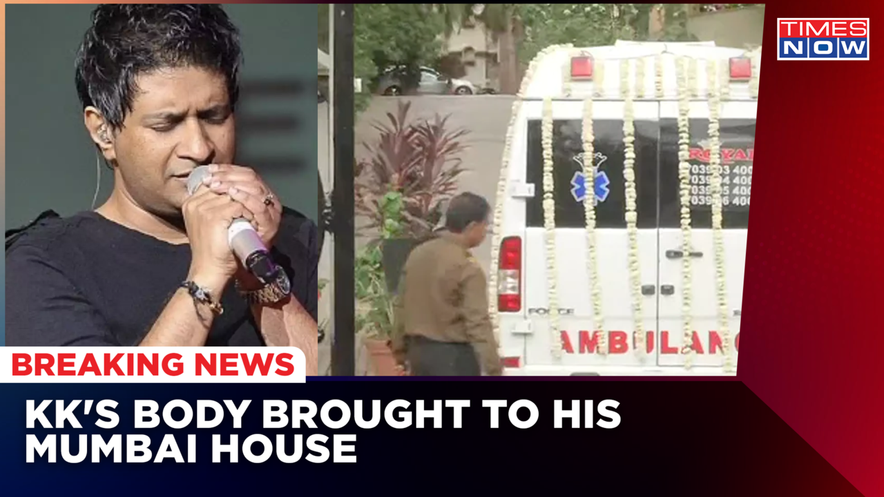 Singer KK Passes Away: Singer KK's Body Brought To His Mumbai House ...