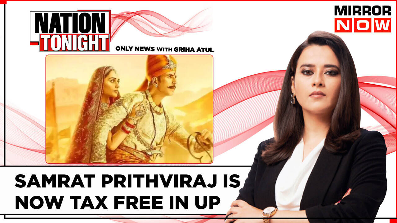 Samrat Prithviraj Tax Free In UP | Bank Manager Killed In J&K | Nation ...