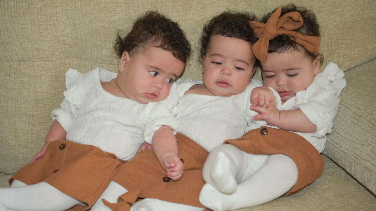 One-in-200-million: Mother gives birth to identical triplets | Viral ...