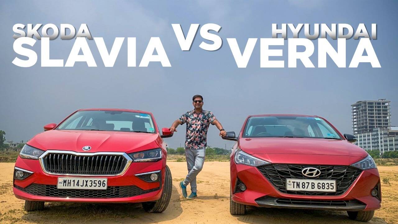 Skoda Slavia Vs Hyundai Verna | 1.0-Litre Turbo AMT | Detailed ...