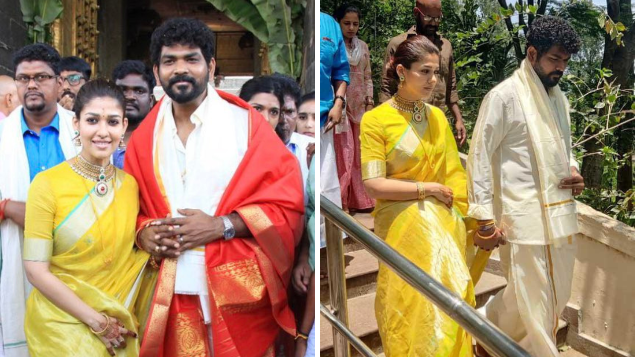 Nayanthara, Vignesh Shivan spotted for the first time as husband and ...