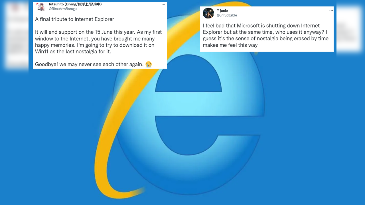 Microsoft is shutting down Internet Explorer after 27 years; 90s users ...