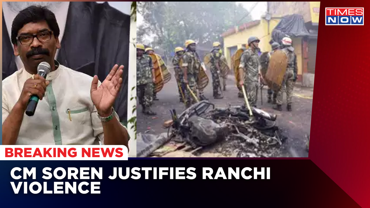 Ranchi Violence: CM Hemant Soren Seeks To Whitewash Plot, BJP MP Sanjay ...