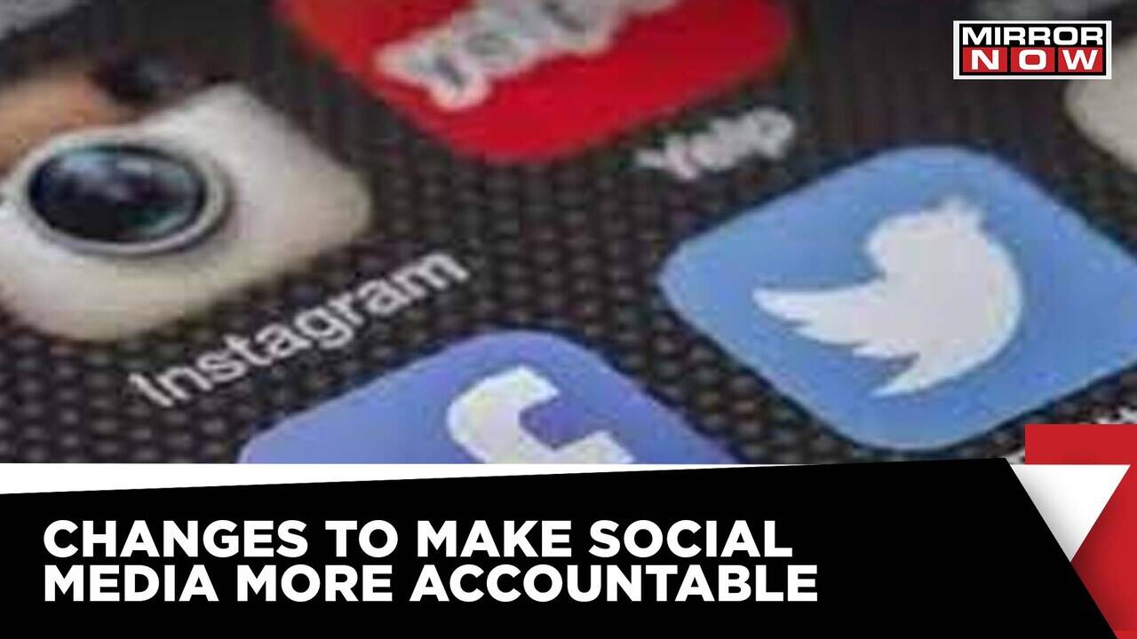 Govt To Bring Legal Changes To Make Social Media Platforms More ...