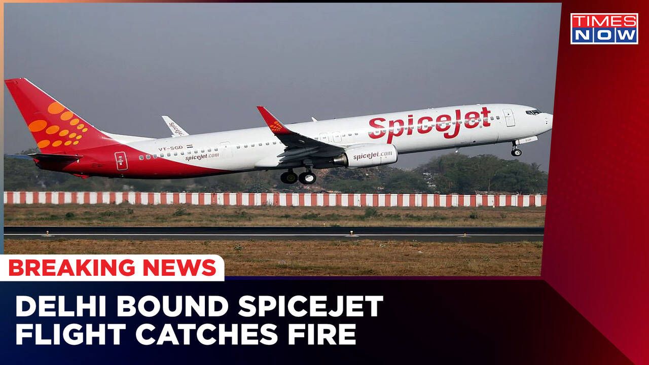 After Catching Fire Spicejet Flight Makes Emergency Landing In Patna ...