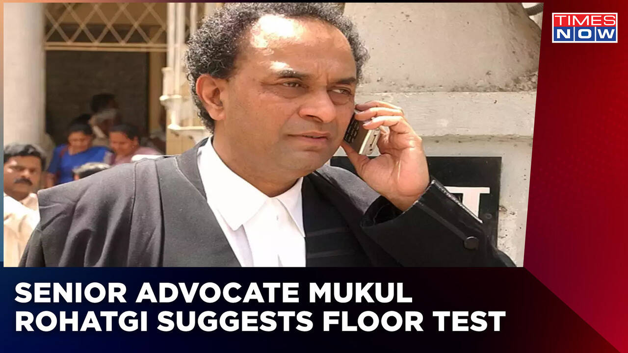 Sena Endgame: 'The Power lies To Deputy Speaker' Mukul Rohatgi On Maha ...