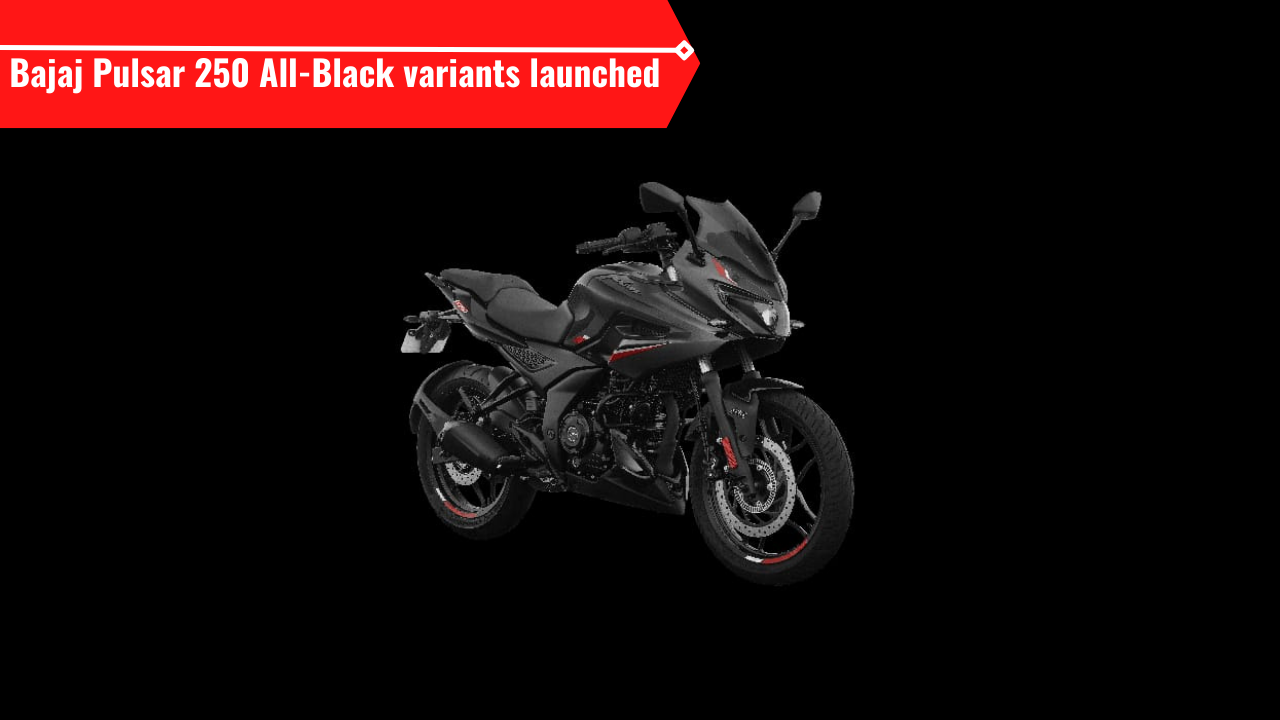 Bajaj Auto Pulsar 250 All-Black variant launched | Bike News News ...