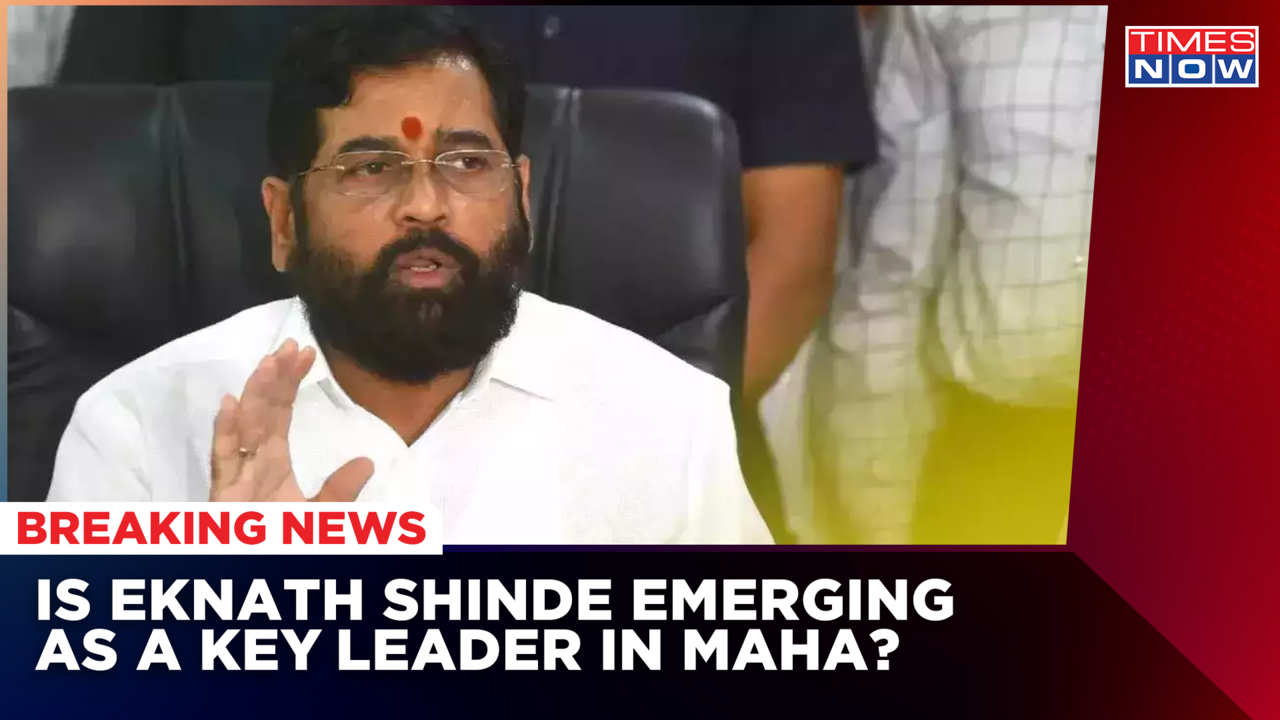 Posters Supporting Eknath Shinde In Thane, Calling Shinde 'Saheb ...