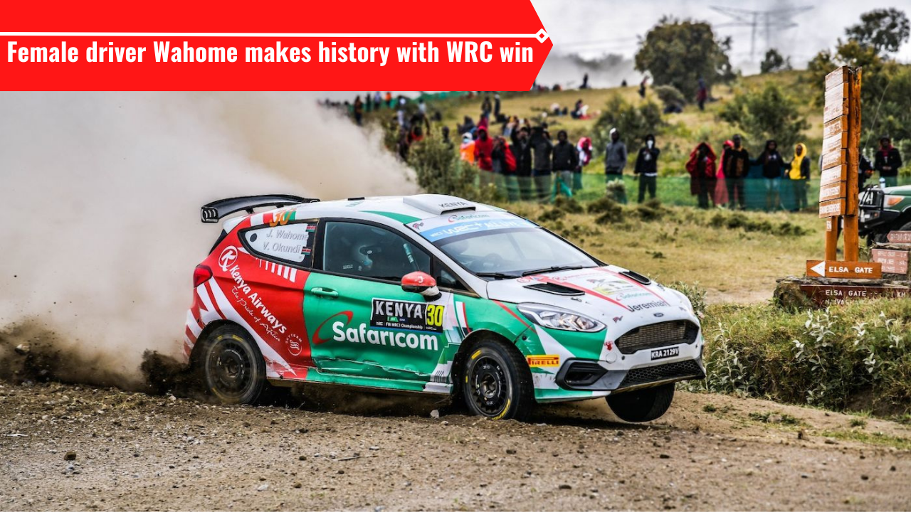 Female driver Wahome makes history with WRC win | Features News, Times Now
