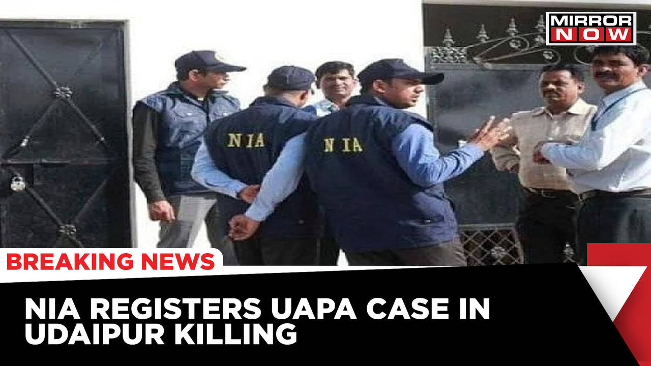 Udaipur Killing Case: NIA Team Reaches At Crime Spot, Accused Charged With UAPA | English News ...