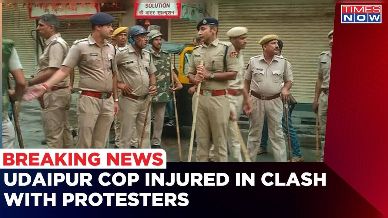 Udaipur Murder Case | Protesters And Police Clash in Rajsamand, One ...