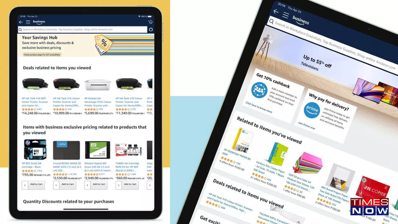 Amazon Business launches new Android and iOS app with features earlier ...