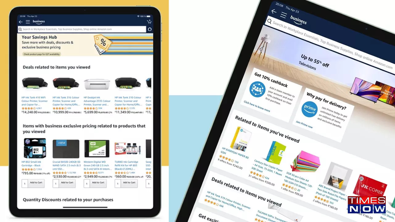Amazon Business launches new Android and iOS app with features earlier ...