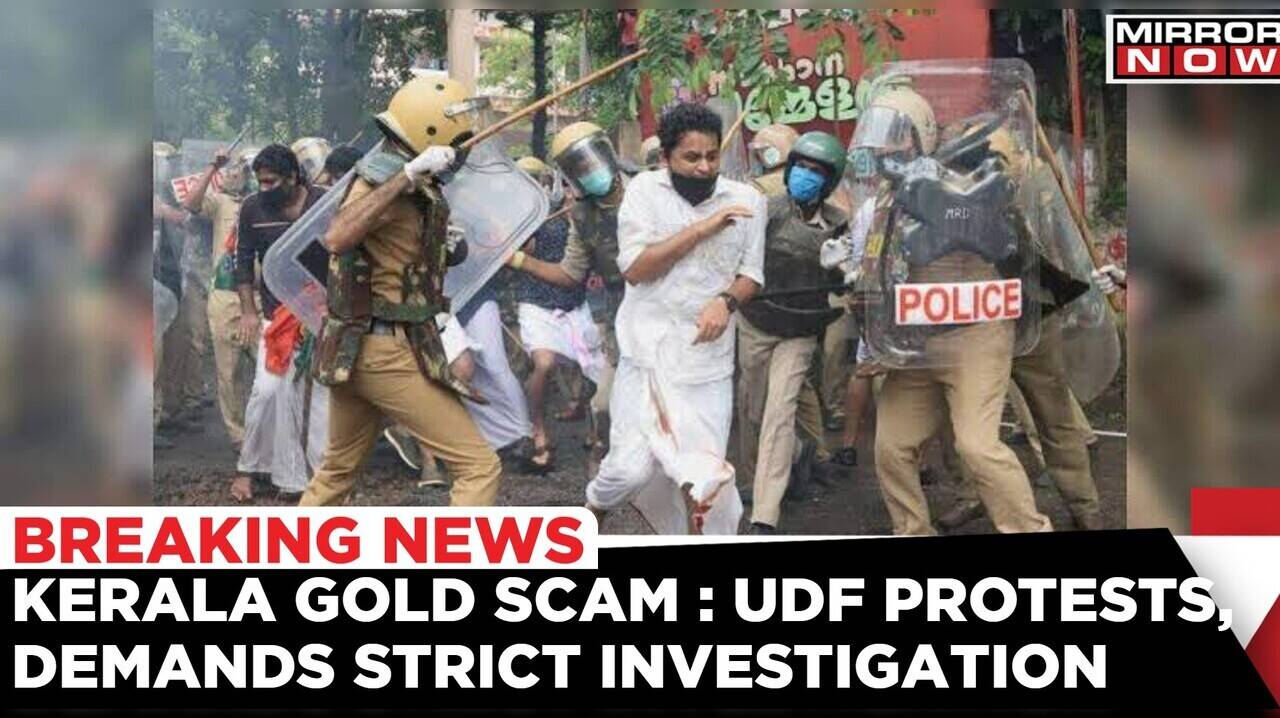 Kerala Gold Smuggling Case : UDF Protests On Streets | Mirror Now Kerala Gold Smuggling Case : UDF Protests On Streets | Mirror Now
