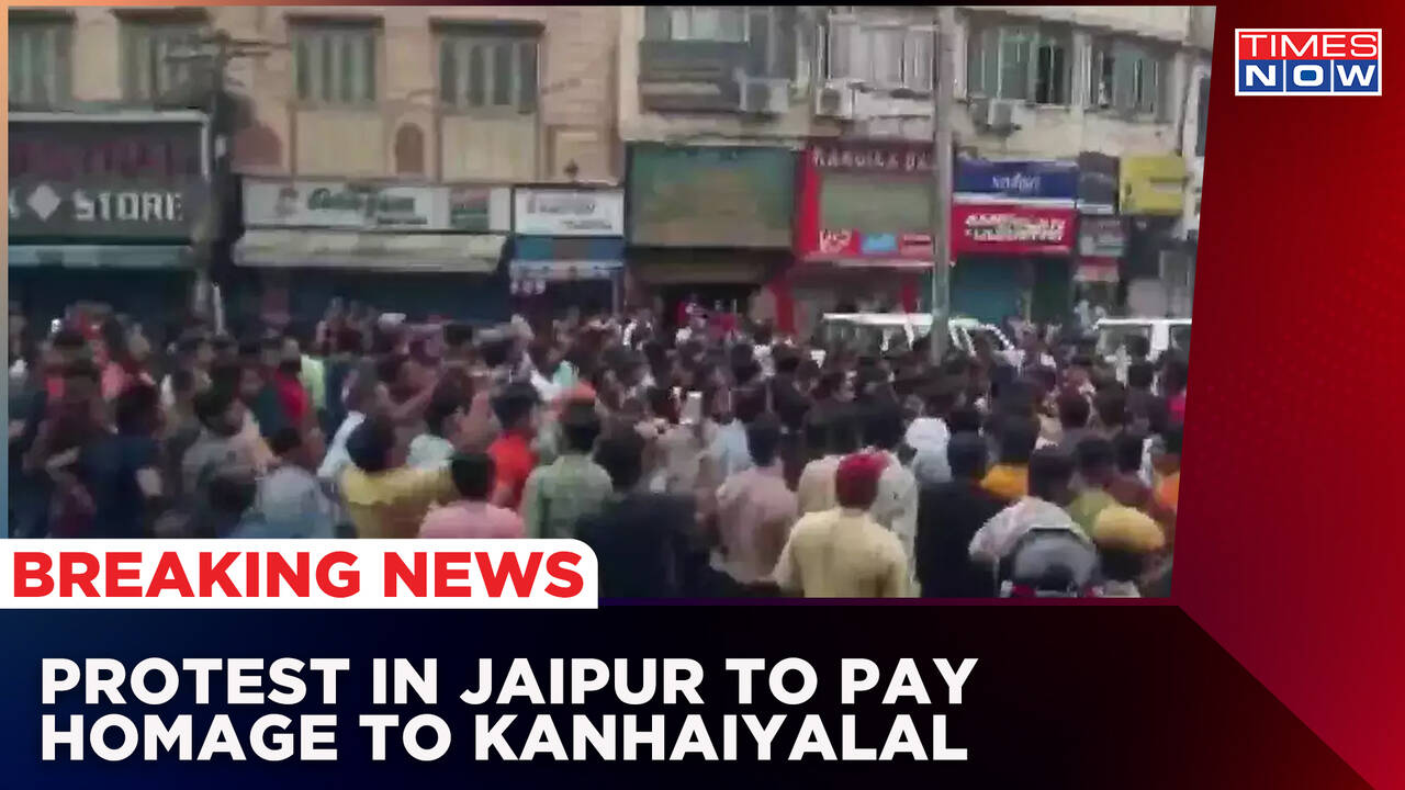 Protest In Jaipur In Solidarity With Kanhaiyalal | NIA To Investigate ...