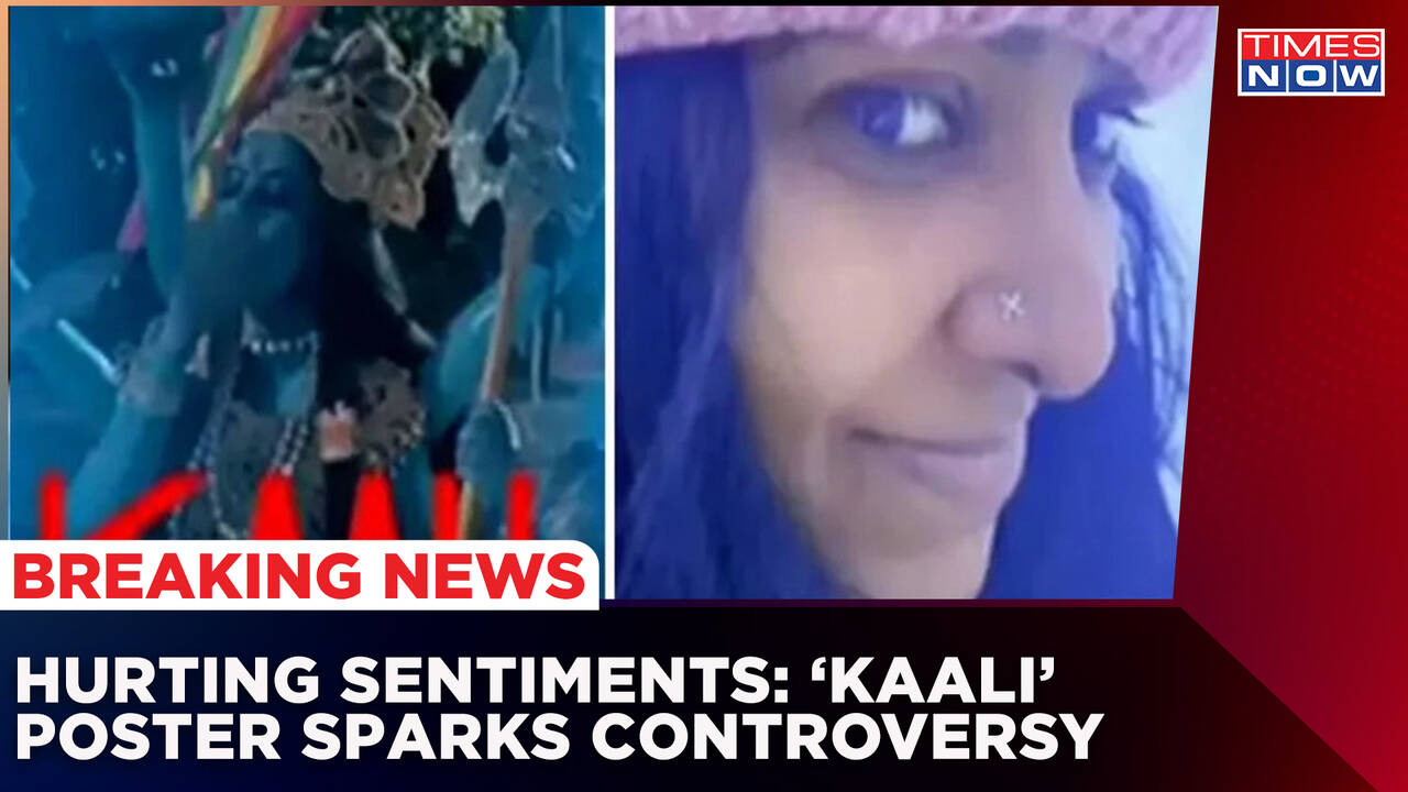 Hurting Hindu Sentiments : Poster Of New Film Kali Showing Goddess ...