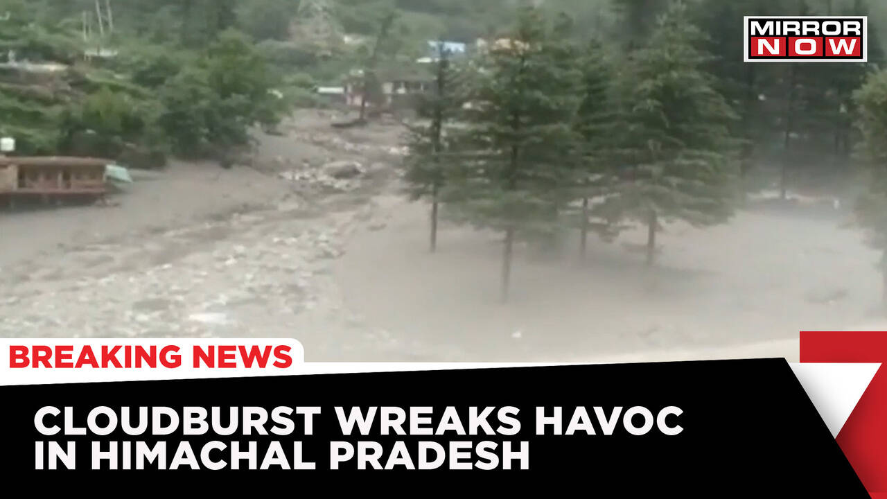 Cloudburst Causes Damage In Kullu, Himachal Pradesh, Authorities Have Rushed For Rescue ...