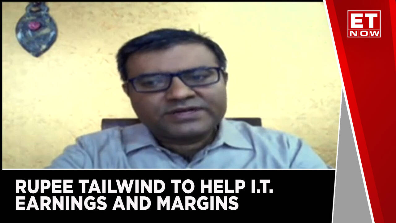 Rupee tailwind to help I.T. companies earnings and margins | Manik Taneja, JM Financial | Times Now