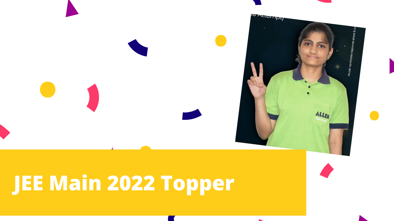 JEE Main 2022 Topper: Sneha Pareek scores 300 on 300 in JEE Main ...