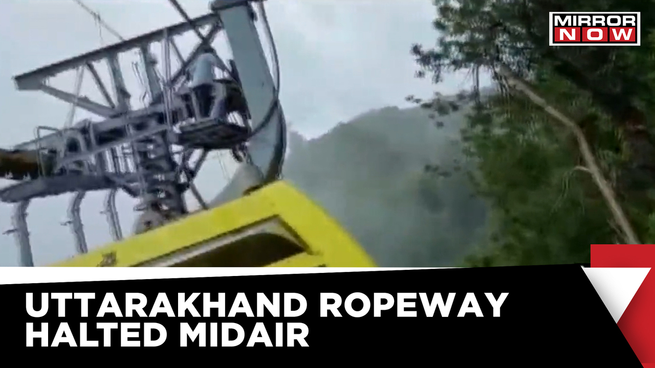 Ropeway At Surkanda Devi Temple Halted Due To Technical Fault In ...