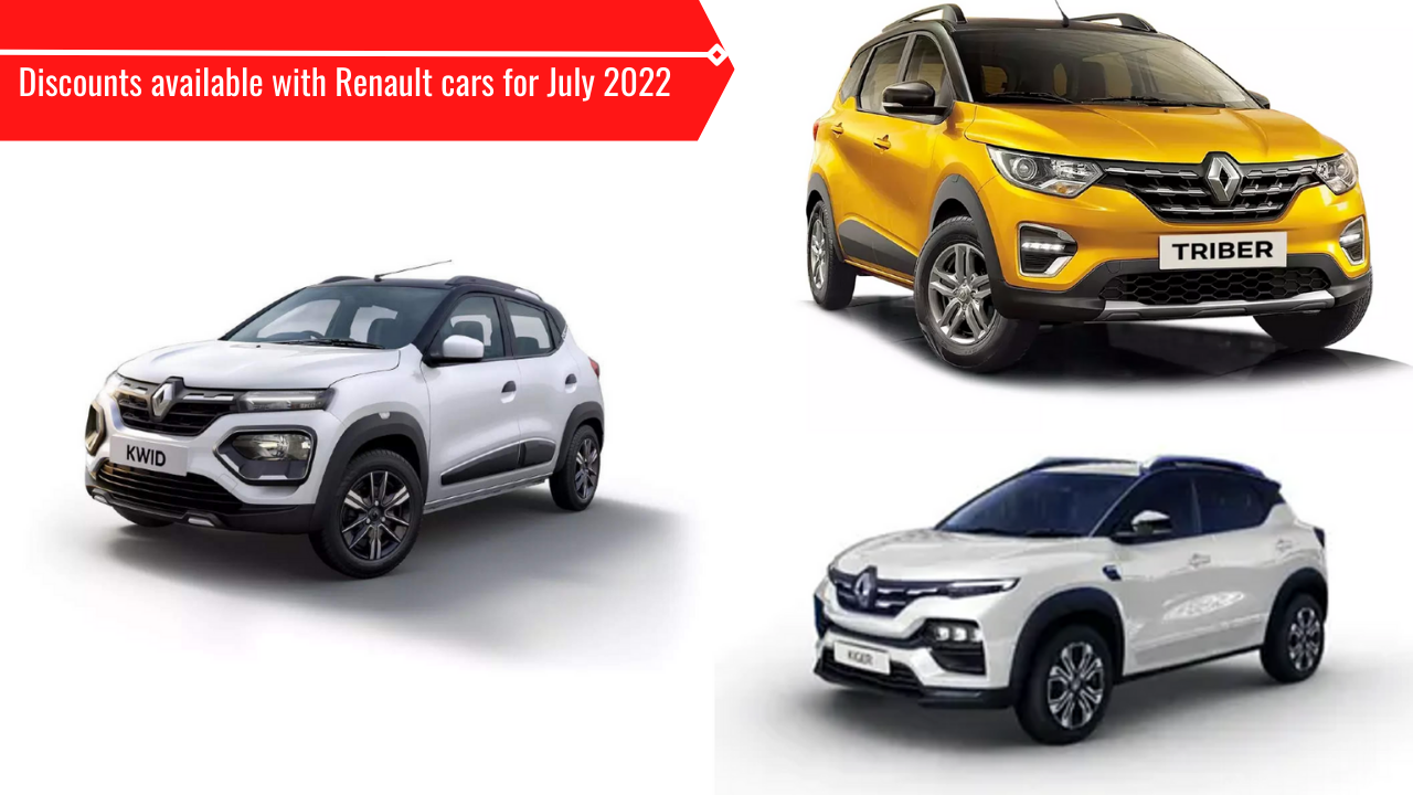 Check Out Discounts worth up to ₹84,000, Available with the Renault ...