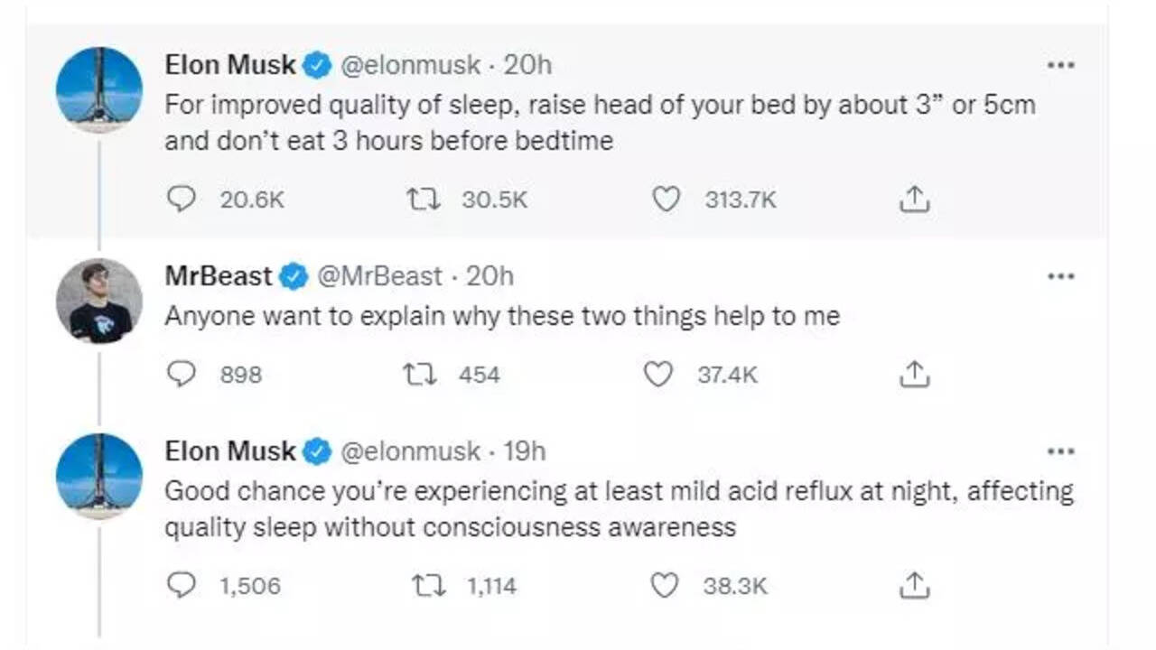 Elon Musk shares tips on good night's sleep, tweaking sleeping posture ...