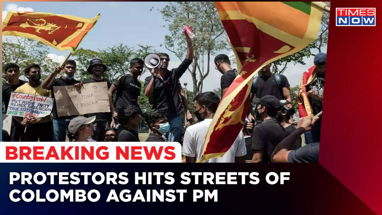 Srilanka Crisis: Protests Against PM Wickremesinghe Intensifies, Chaos ...