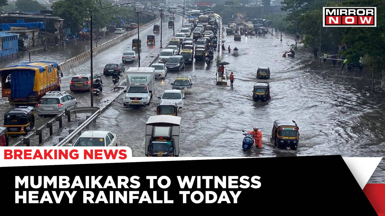 Mumbai Rains: IMD issues Red Alert For Mumbai, Emergency Services Are ...