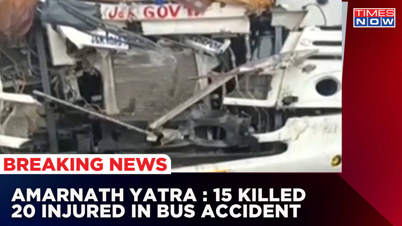 Amarnath Yatra : 15 Killed And 20 Injured In Bus Accident At Kazigun On ...