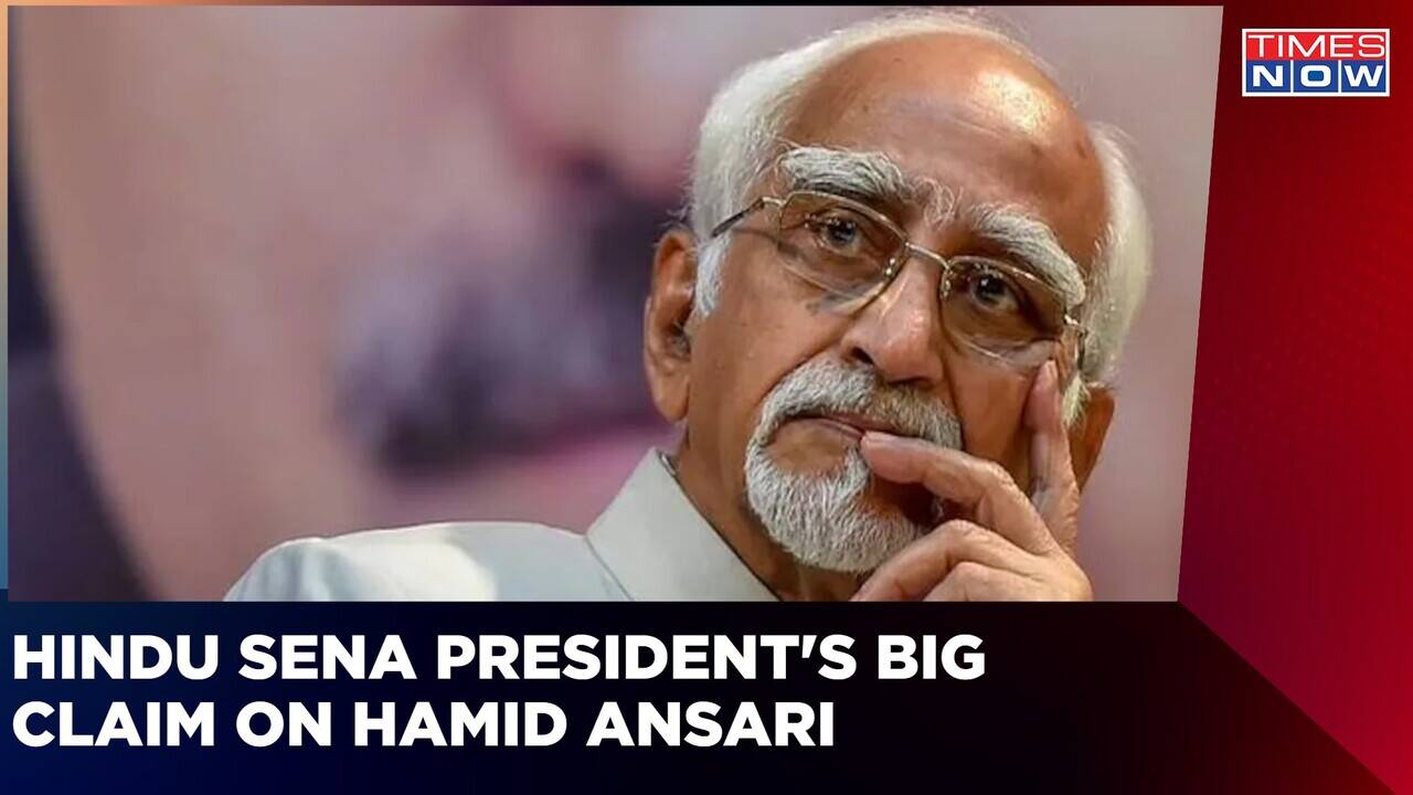 Hindu Sena President asks Amit Shah to look into Hamid Ansari's 'Anti ...
