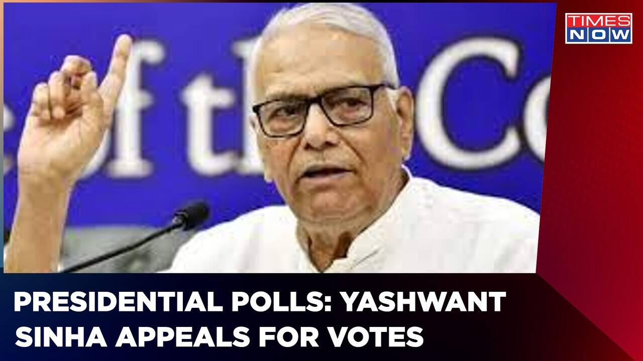 Yashwant Sinha Says 'I Am Not Fighting A Political Battle But A Battle ...