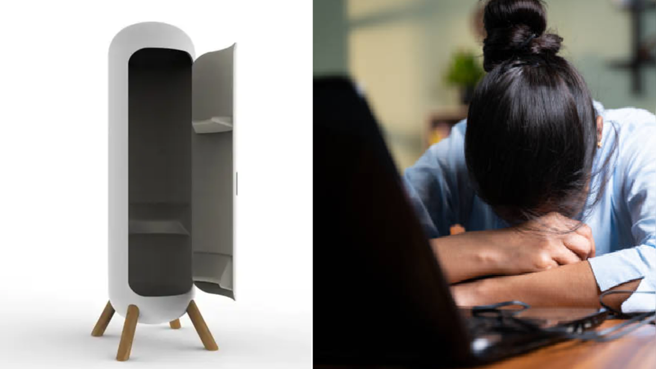 Japanese company develops 'nap boxes' for office workers so they can ...